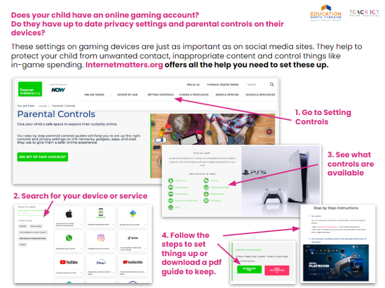 A Parent’s Guide to Keeping Your Children Safe Online - Education North Tyneside